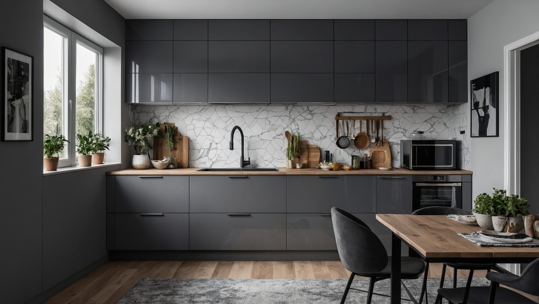 Idee Deco Cuisine Grise