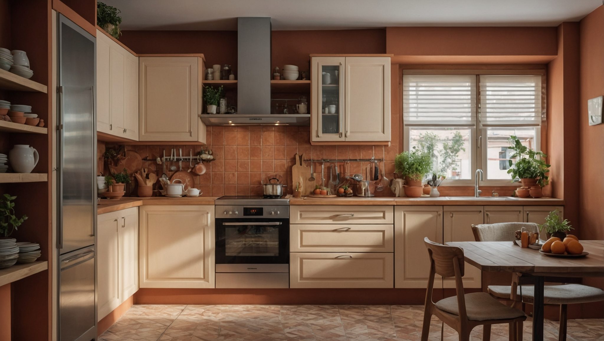 Cuisine terracotta : 12 idées pour une cuisine terracotta