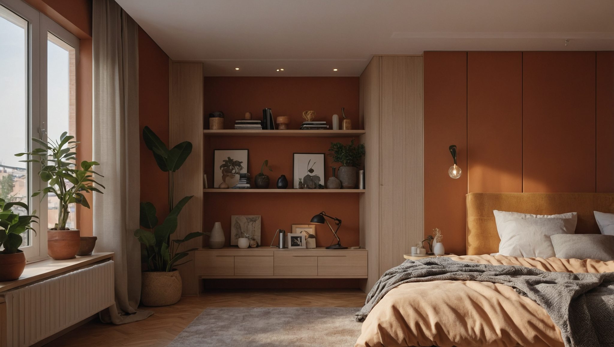 Chambre terracotta : 14 idées décos
