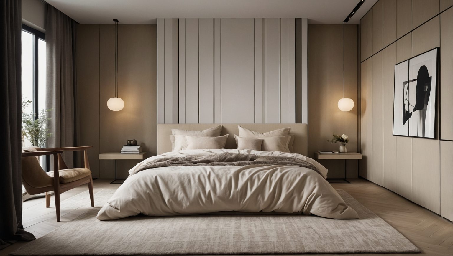 Chambre Beige et Blanc : Créez une Ambiance Douce et Chic