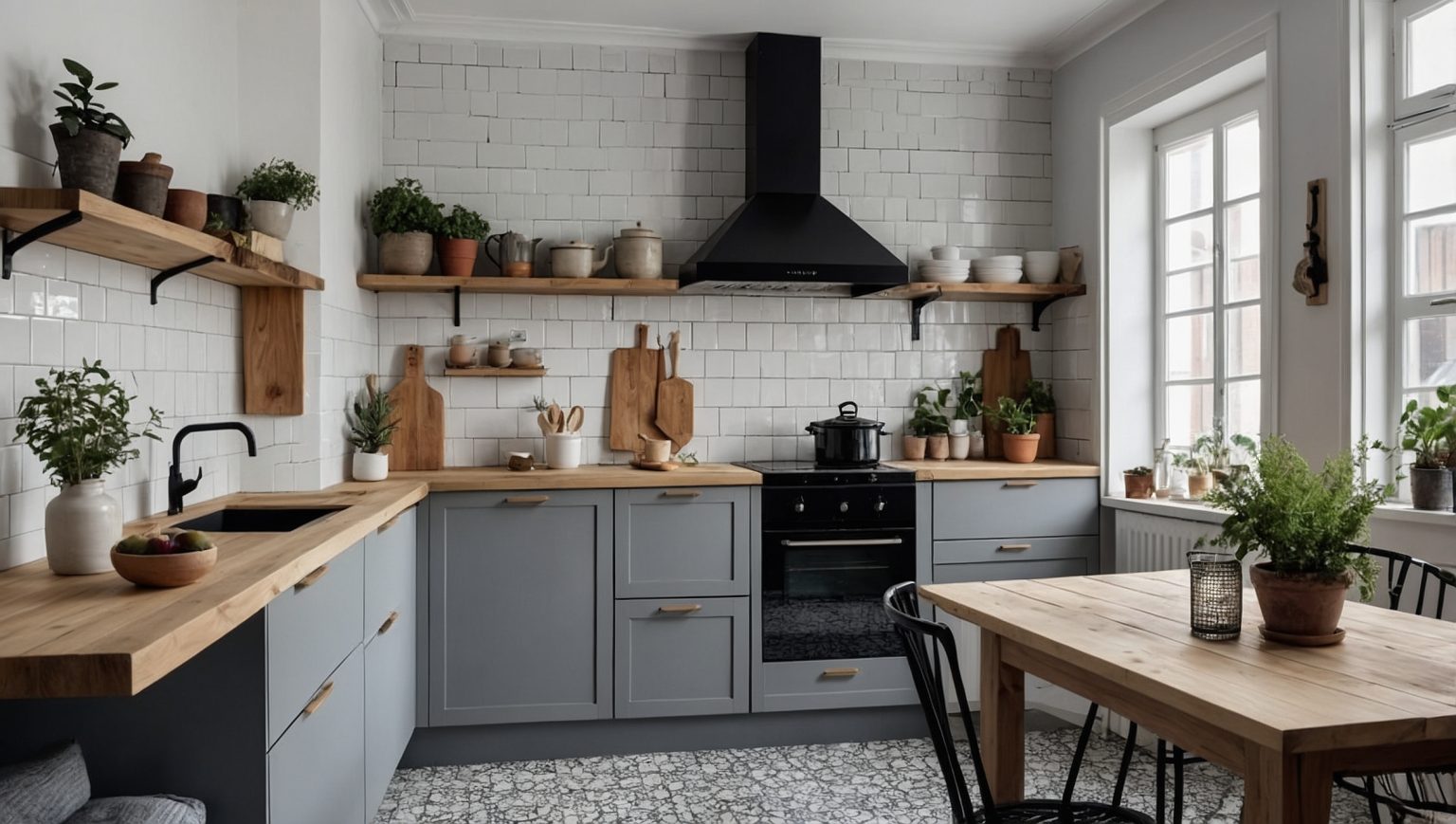 Idee Deco Cuisine Grise